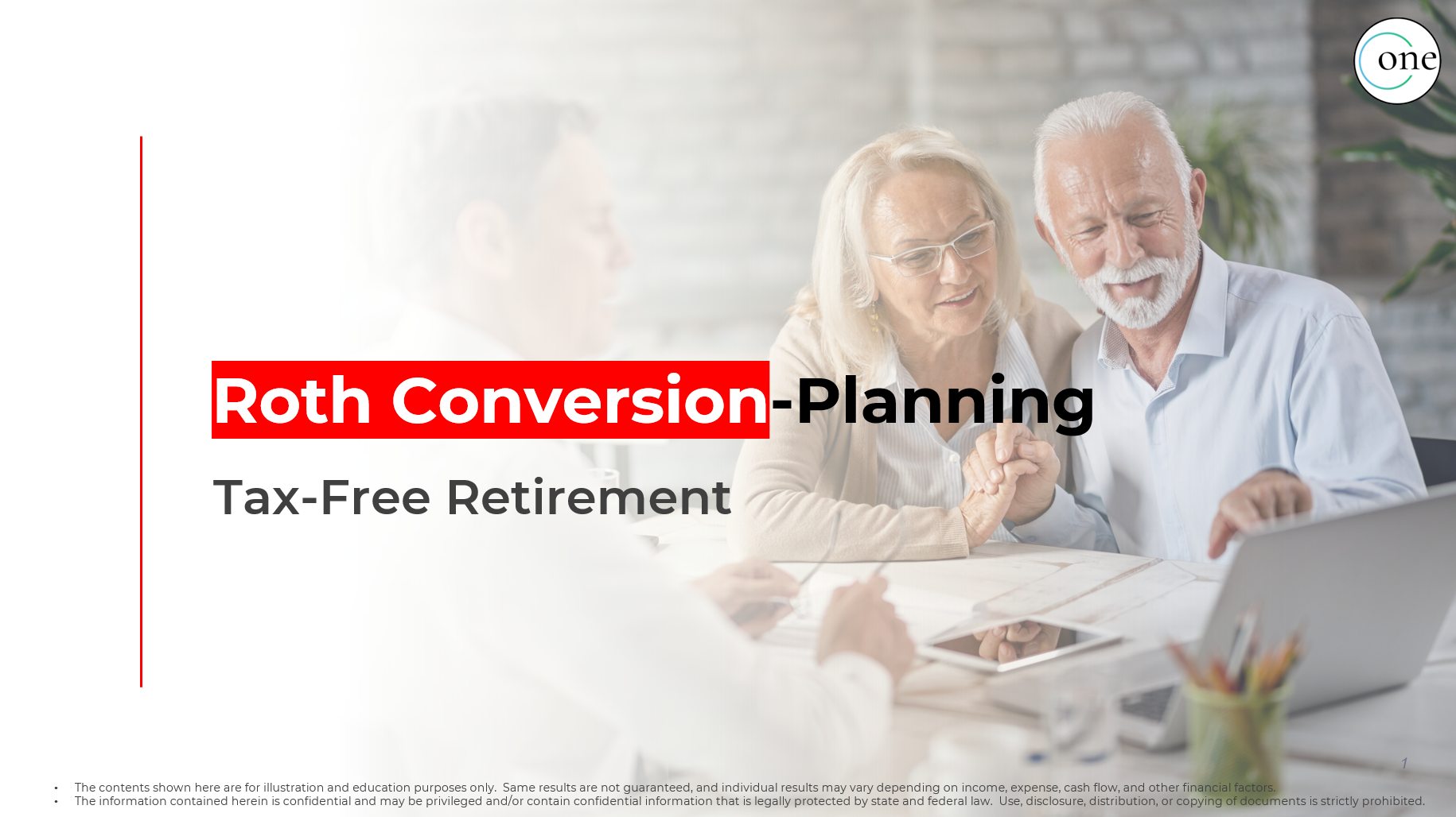 Roth Conversion Tax Planning College Planning One Group Roth Conversion Tax Planning College Planning One Group